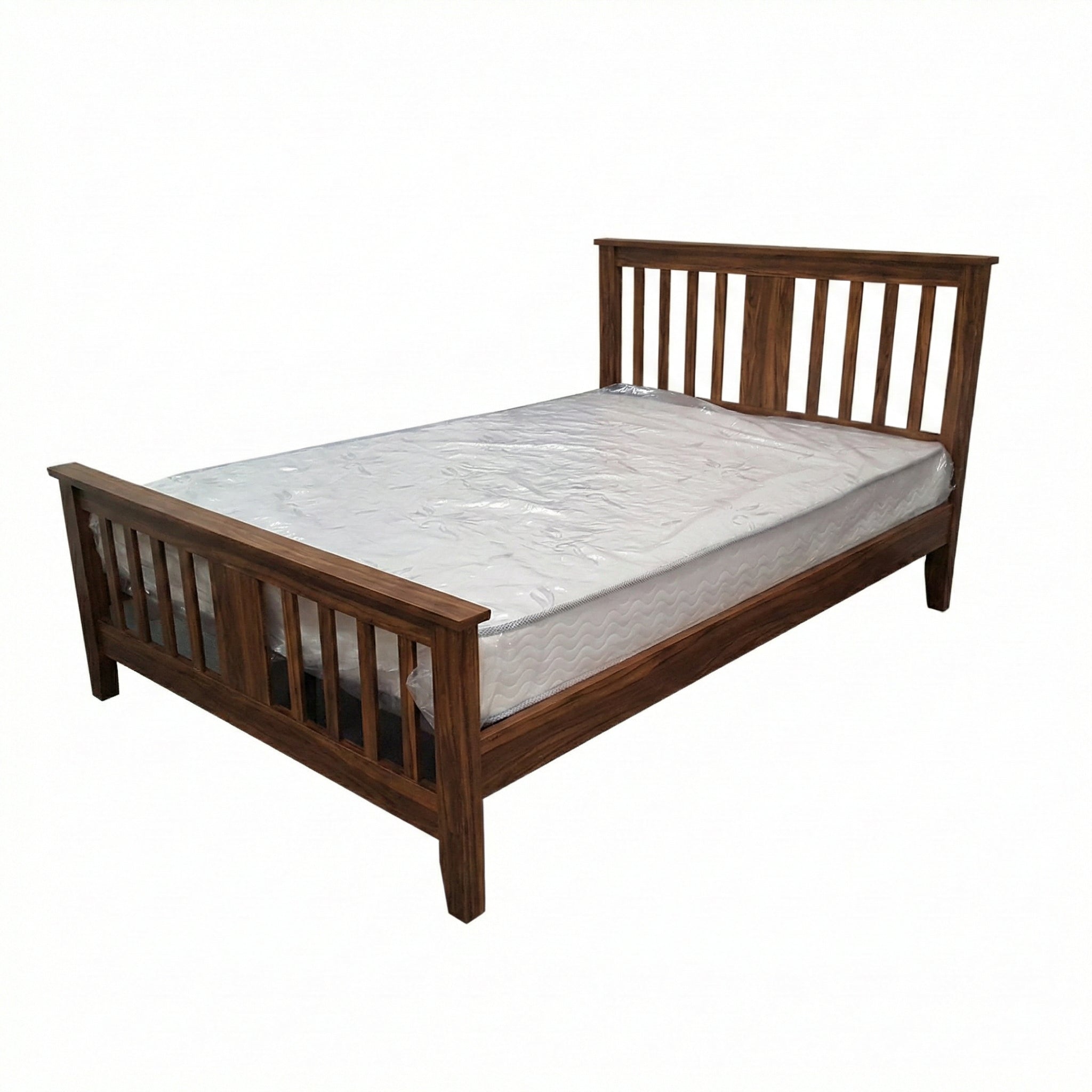 Manly High Foot Queen Bed – Bold Design, Elevated Comfort– Beds4U