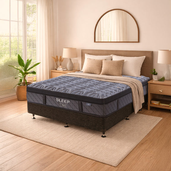 Zzz Time Lux - Cooling Gel Memory Foam & Pocket Spring Mattress– Beds4U